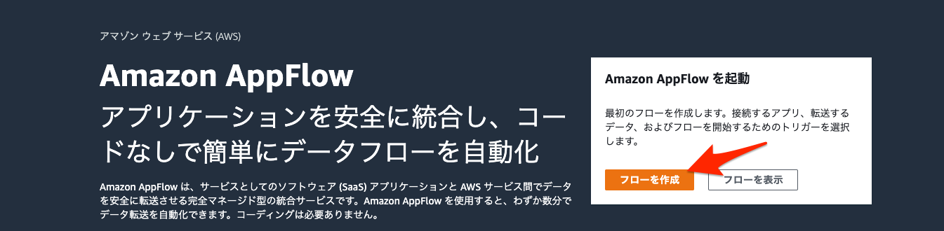 Amazon AppFlowを触ってみた – ANTEKU CREATIVE BLOG